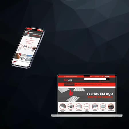 Website Dinâmico Bonaço Soluções em Telhas de Aço - AldeiaWeb Agência ...
